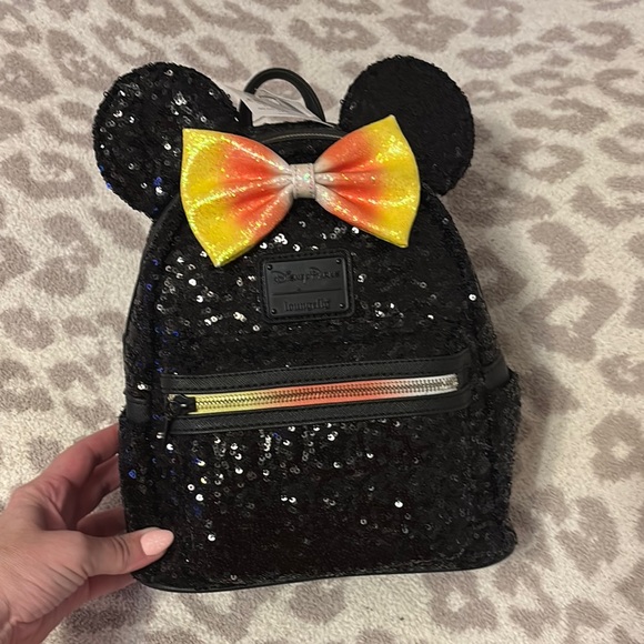 Loungefly | Bags | Disney Mickey Mouse Halloween Candy Corn Loungefly ...